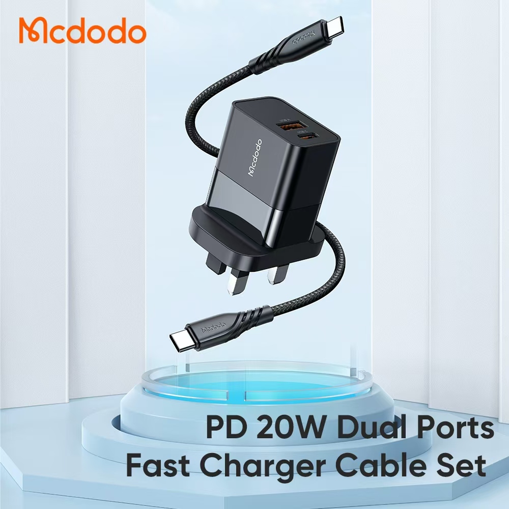 MCDODO CH-1303 20W Super Fast Charger Adapter / PD + QC Super Fast ...