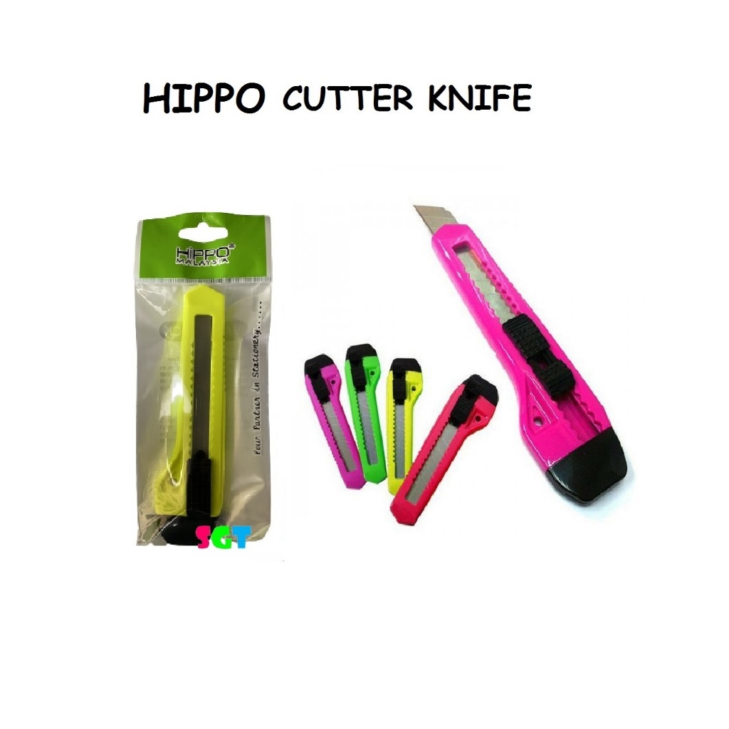 HIPPO Paper Cutter Knife ( Big / Small ) - 1 Unit | Shopee Malaysia