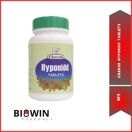 Charak Hyponidd Tablets 50's |Improve blood circulation, reduce fatigue ...