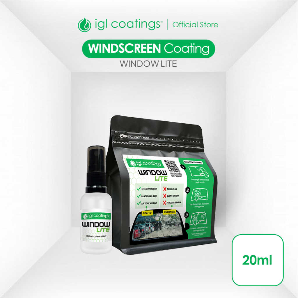 IGL Window Lite - Instant Clear Windscreen Coating, Water Repel ...