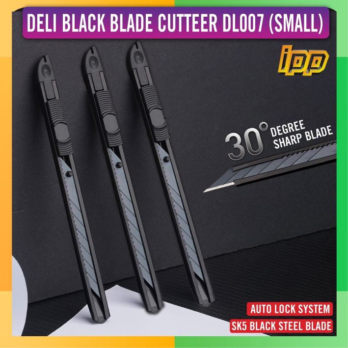 Deli Cutter DL0074H With SK5 Black Steel Blade / Metal Body 30° Degree ...