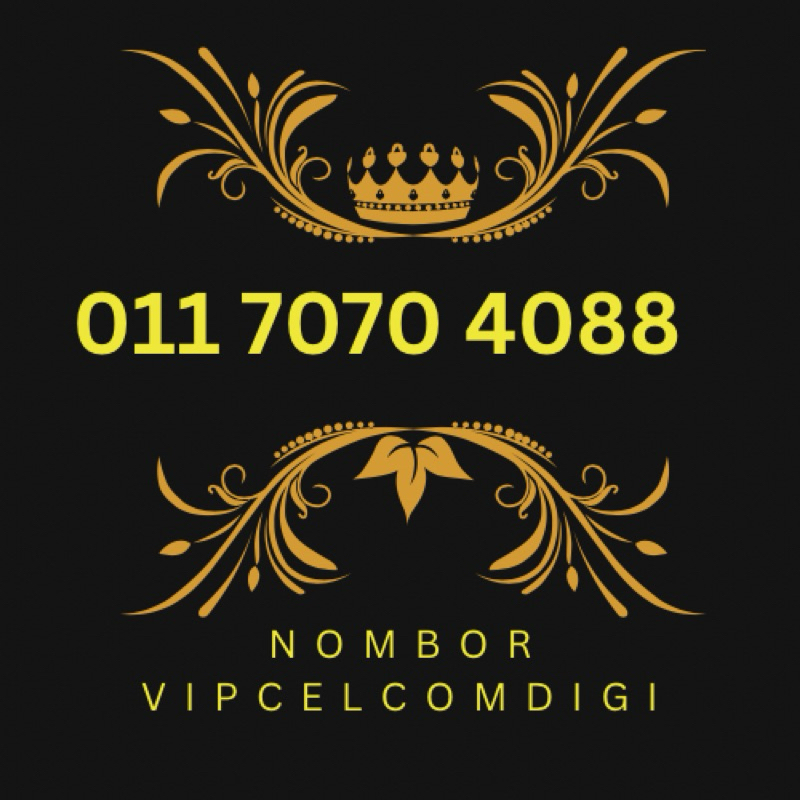 Simkad Nombor Vip 7070 4088 Celcom Digi | Shopee Malaysia