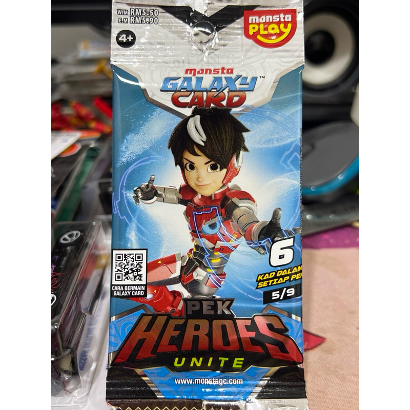 Monsta Galaxy Card Pek Heroes Unite Mechamato AR | Shopee Malaysia