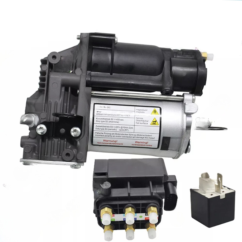 Air Suspension Compressor + Valve Block Relay Fit Mercedes W166 X166 ML ...