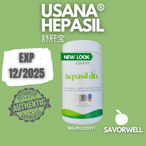 USANA Hepasil DTX 舒肝宝 84 Tablets (MY) | Shopee Malaysia