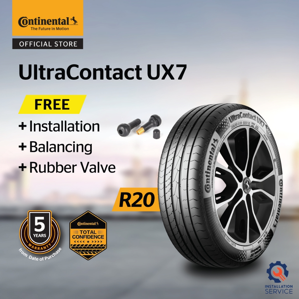 Continental UltraContact UX7 R20 235/50 235/55 245/50 255/45 275/45 275 ...