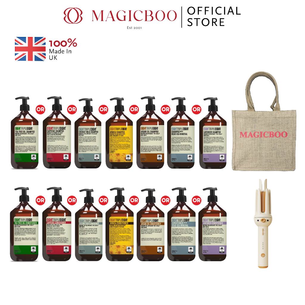 Magicboo Eight Triple Eight Shampoo & Conditioner Combo Set | Shopee ...