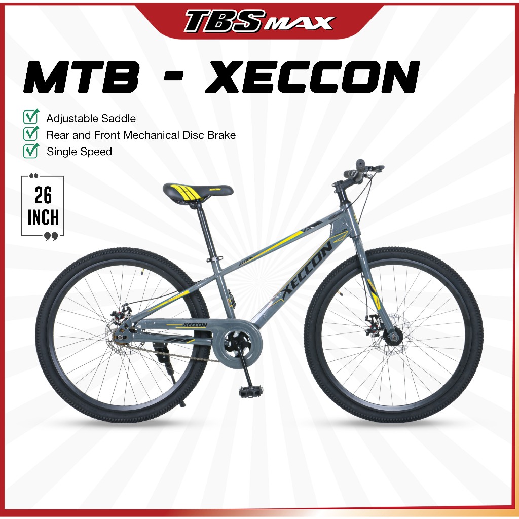 26 Inch Mountain Bike Xeccon Single Speed/21 speed / Basikal Dewasa ...