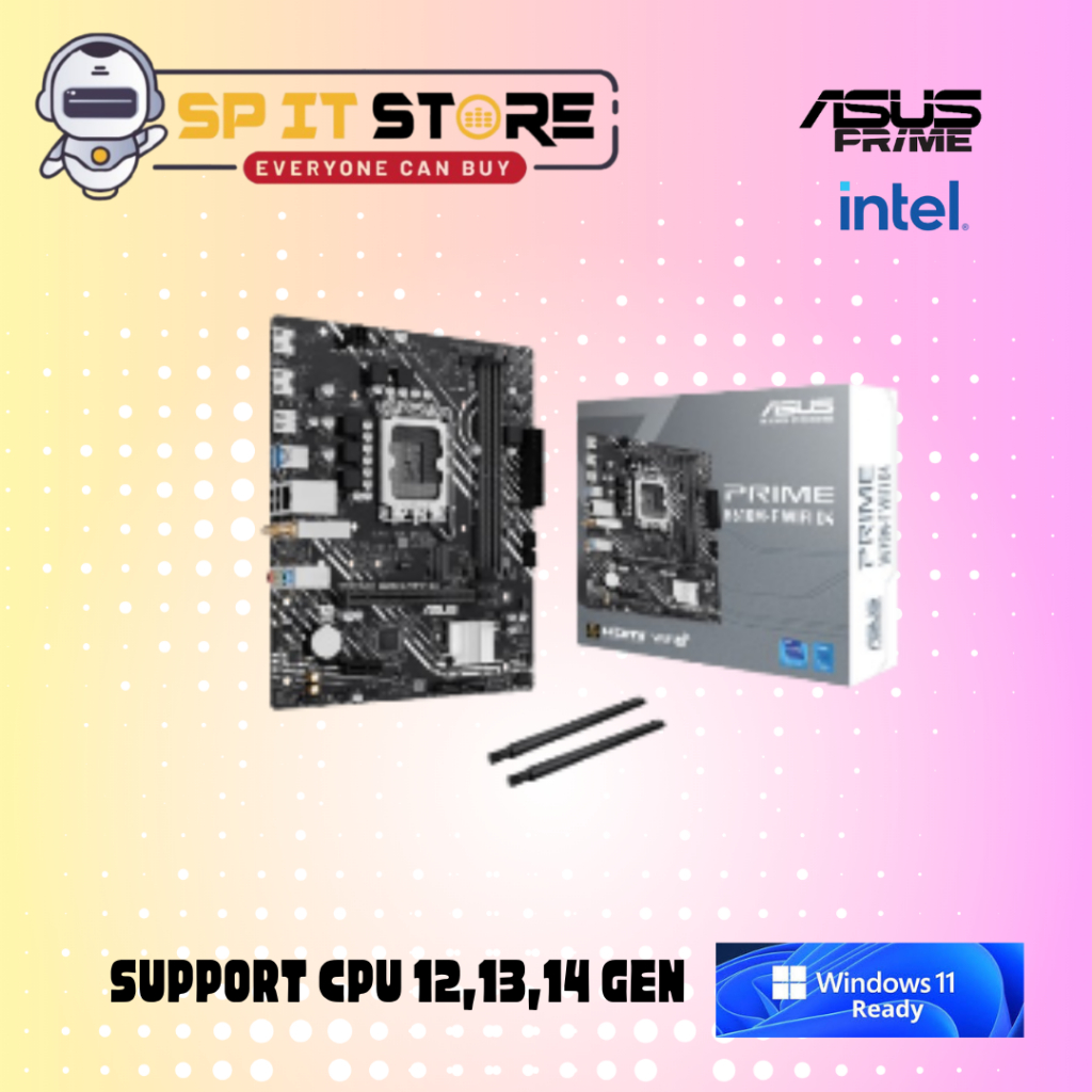 ASUS PRIME H610M-F WIFI D4 MOTHERBOARD | Shopee Malaysia