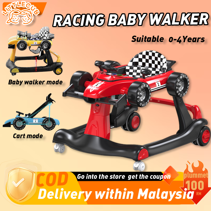 【warranty】Baby walker Anti-O-leg multi-functional hand push walker ...
