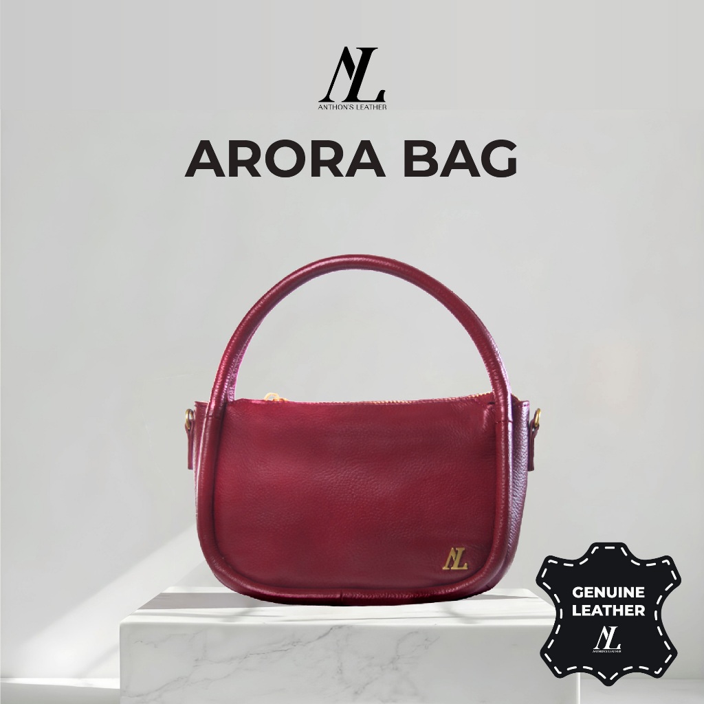 Anthon's Arora Genuine Leather Bag | Shopee Malaysia