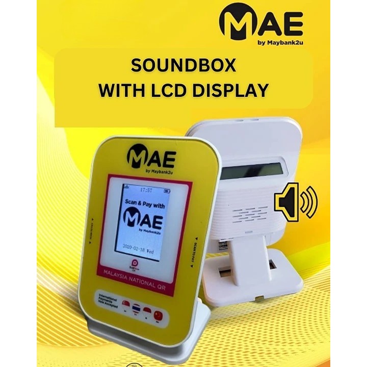 Maybank MAE Soundbox QRpay Soundbox | Shopee Malaysia
