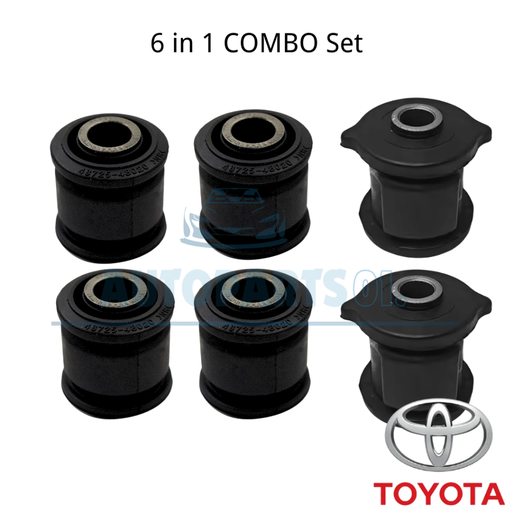 [6 IN 1 COMBO SET] OEM Rear Knuckle Bush / Arm Bush for Toyota Camry ...