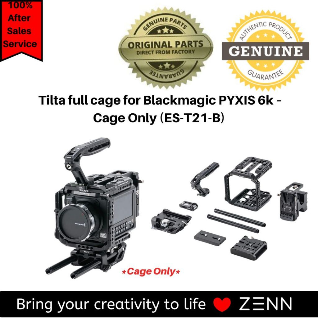 Tilta full cage for Blackmagic PYXIS 6k – Cage Only (ES-T21-B) | Shopee ...