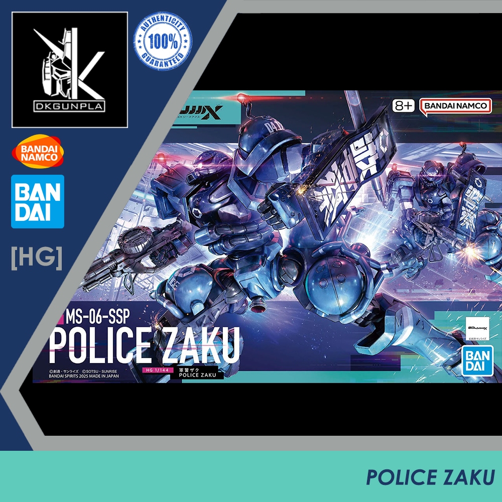 [HG] MS-06-SSP Police Zaku | Shopee Malaysia