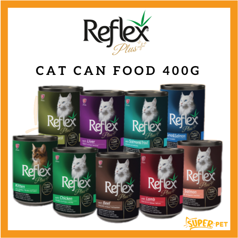 Reflex Plus Cat Canned Food 400g | Shopee Malaysia