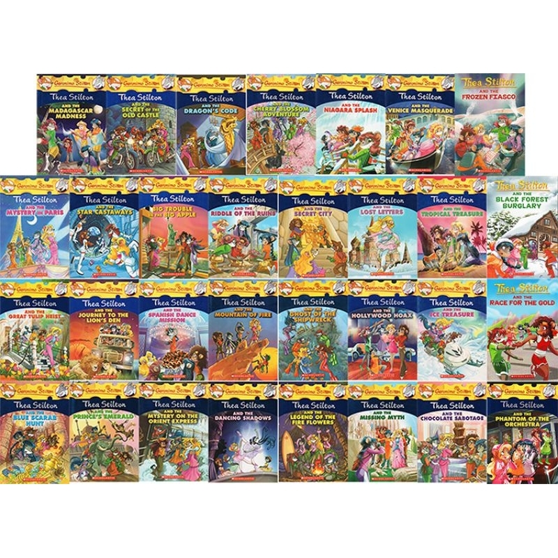 Thea Stilton The Sisterhood Series 31 Books Collection Full Color ...