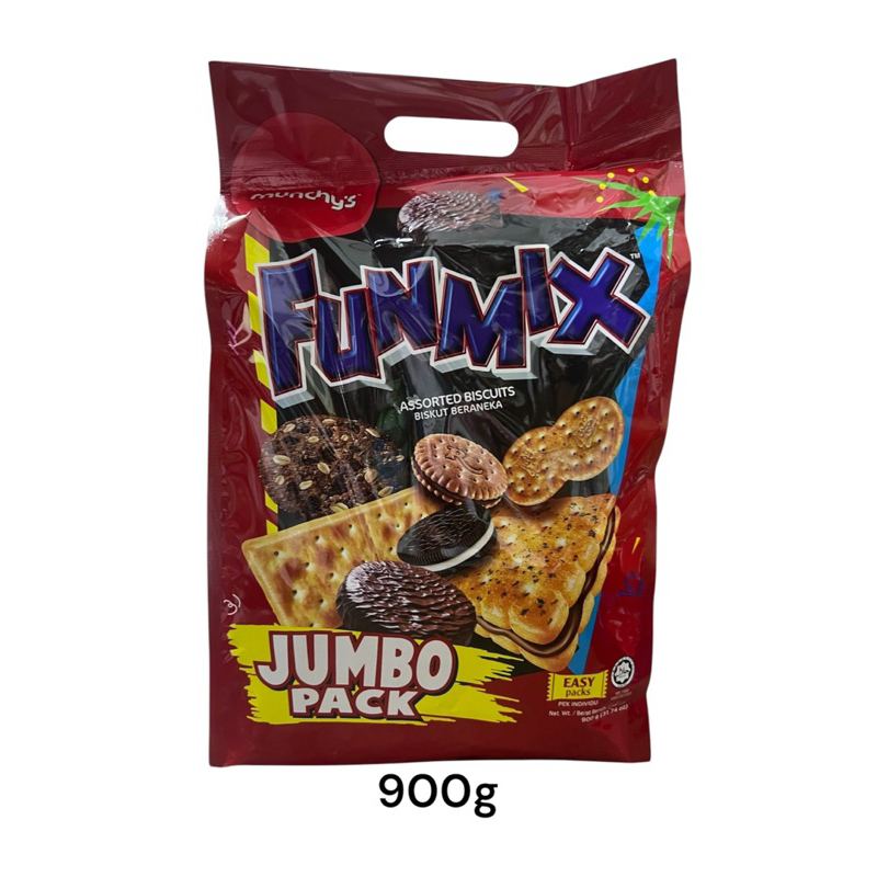 500g,900g Munchy's Funmix FUNMIX Delightful Mix of Assorted Biscuits ...