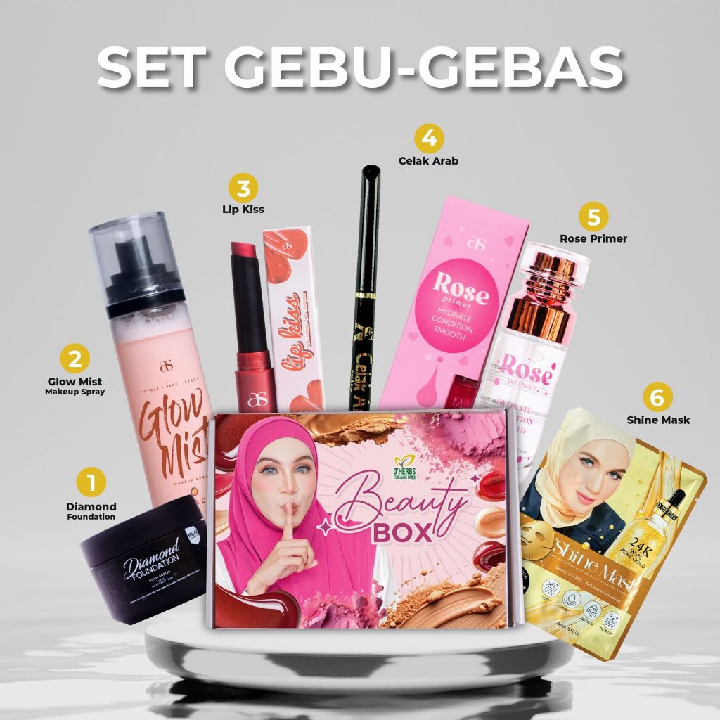 Dherbs 6 In 1 Jimat Gebu Gebas Set | Shopee Malaysia