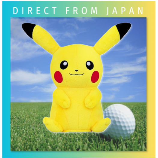 Pokemon Pocket Monsters Head Cover [Pikachu] for Drivers Unisex PMHD001 ...