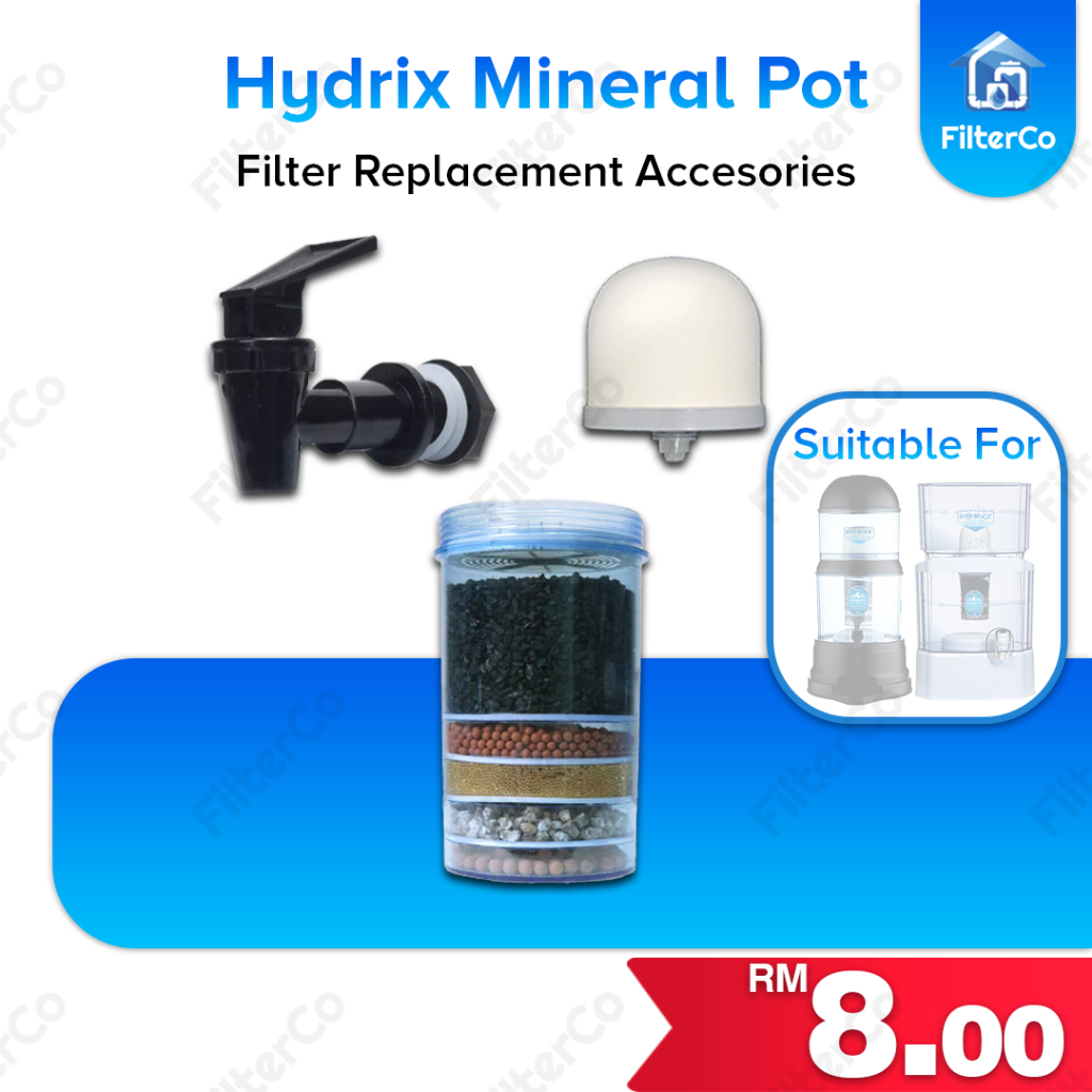 Mineral Pot Replacement Filter Dome Ceramic Water Tap Multi Stage ...