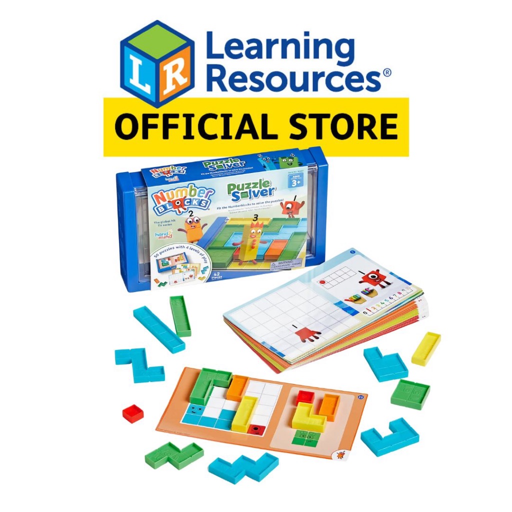 Learning Resources Numberblocks Puzzle Solver by hand2mind- Age 3+, Math, Numbers | Shopee Malaysia