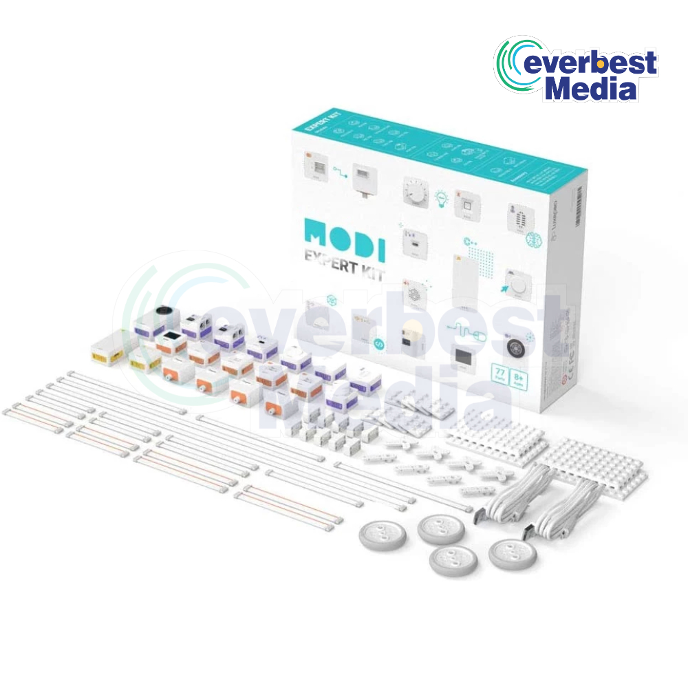 MODI Expert Kit by Luxrobo - Try writing and activating your own code ...