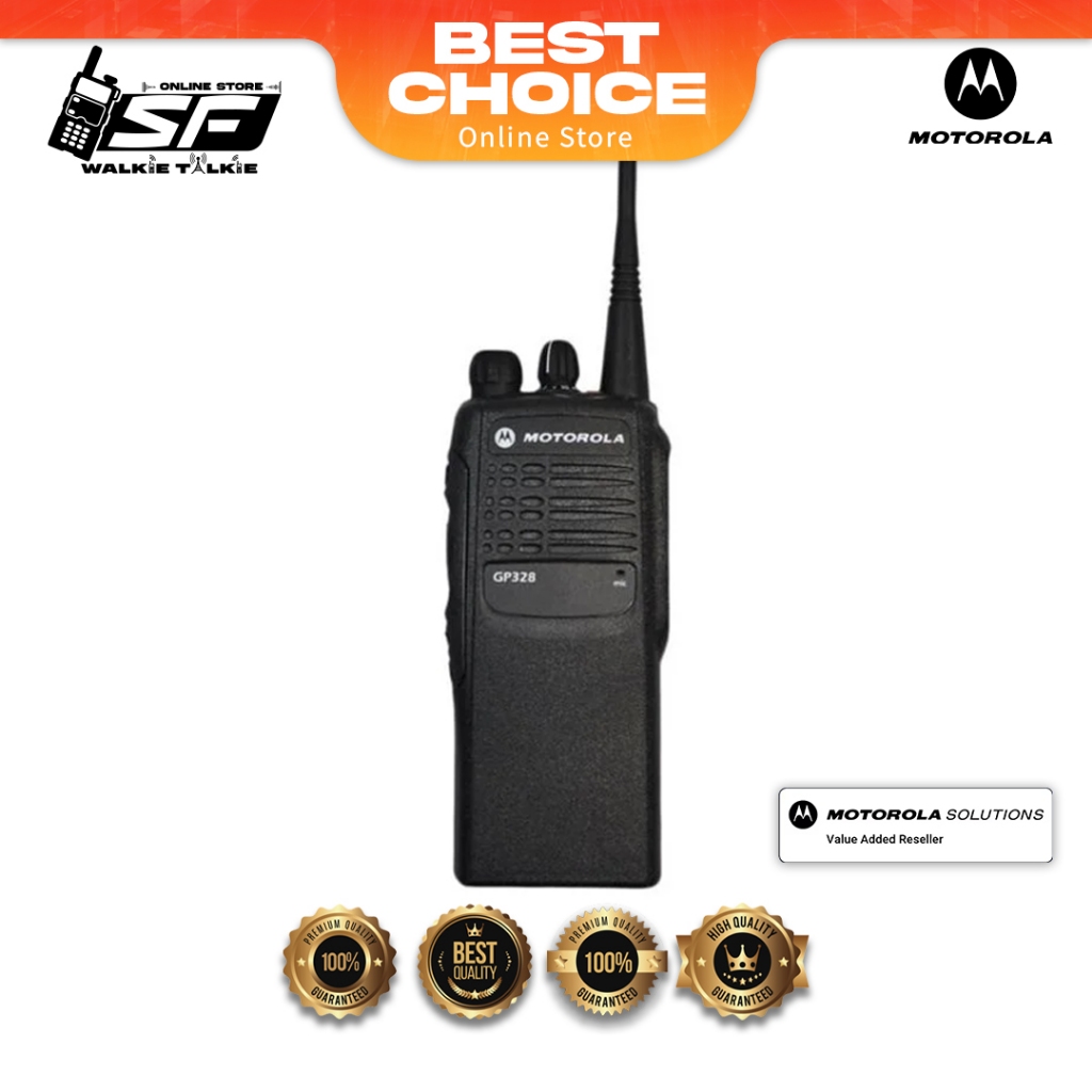 ORIGINAL MOTOROLA GP328 TIA (VHF 136-174MHZ) | Shopee Malaysia