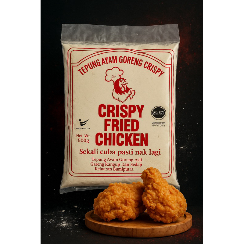 CFC Tepung Ayam Ori Crispy Fried Chicken Ayam Goreng Berperisa Sedap ...