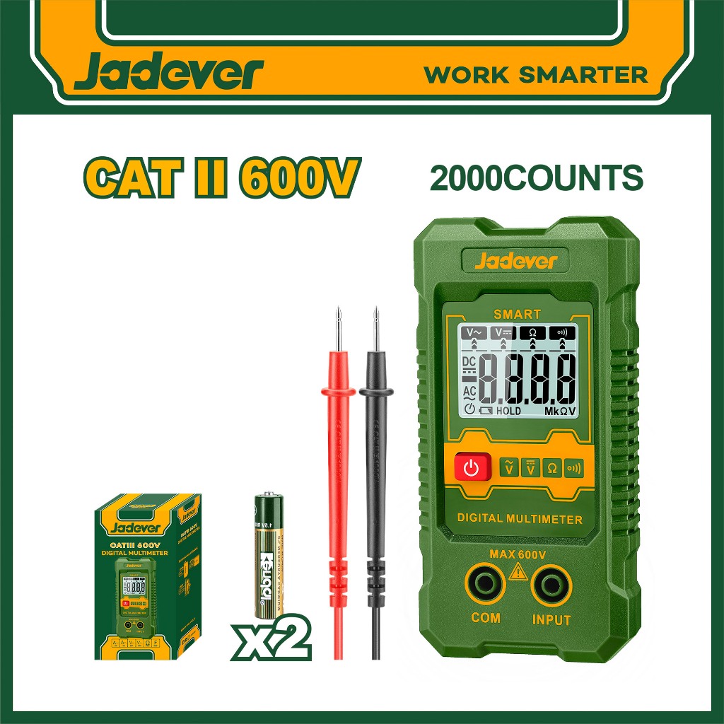 JADEVER Digital multimeter JDDM1501 | Shopee Malaysia