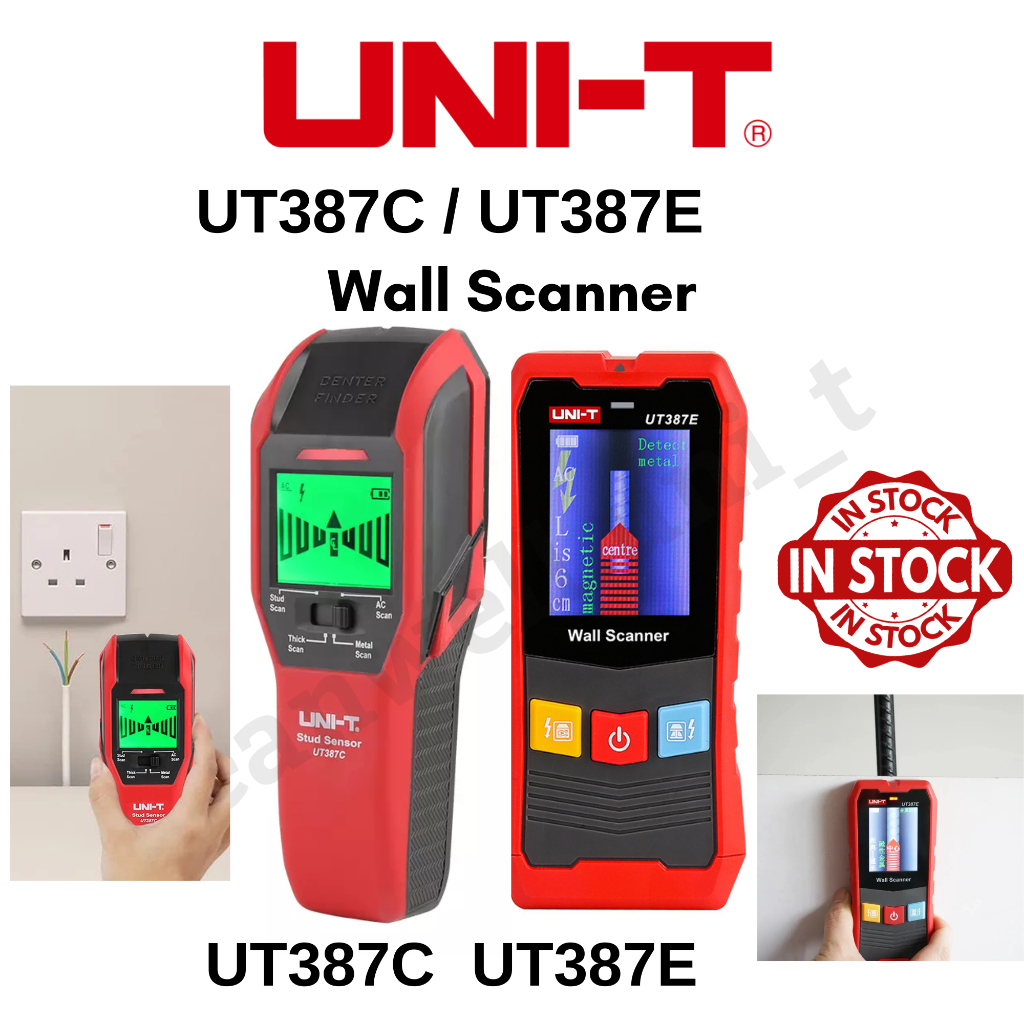 UNI-T UT387C/UT387E Wall Scanner Metal ,Wood and Electricity Detector ...