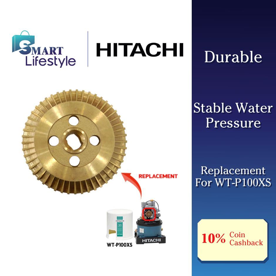 HITACHI 100% ORIGINAL WATER PUMP IMPELLER FOR WT-P100XS / WT-P150XS ...