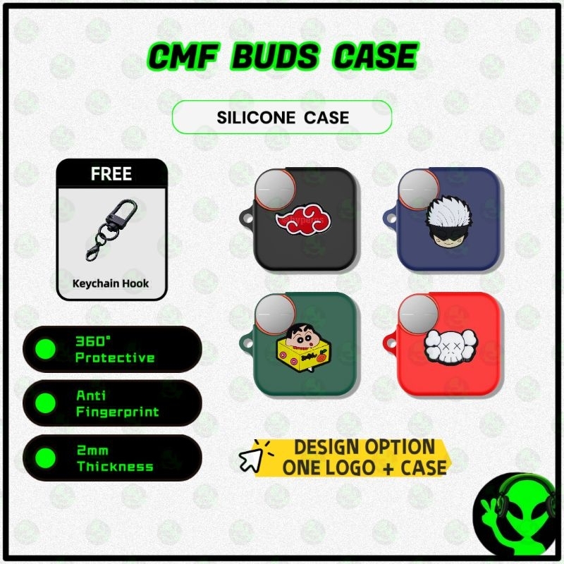 CMF Buds Case Wireless Earbud Protective Shell Soft Silicone Case ...