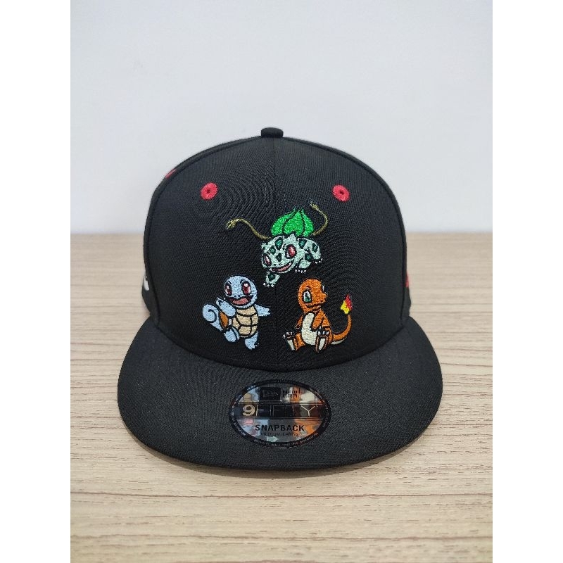 New Era x Pokemon 1st Generation Charmander Squirtle Bulbasaur 9fifty ...