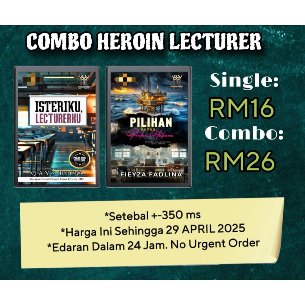 KOMBO HEROIN LECTURER ( ISTERIKU LECTURERKU-QAYS RICO,PILIHAN KEDUA ...