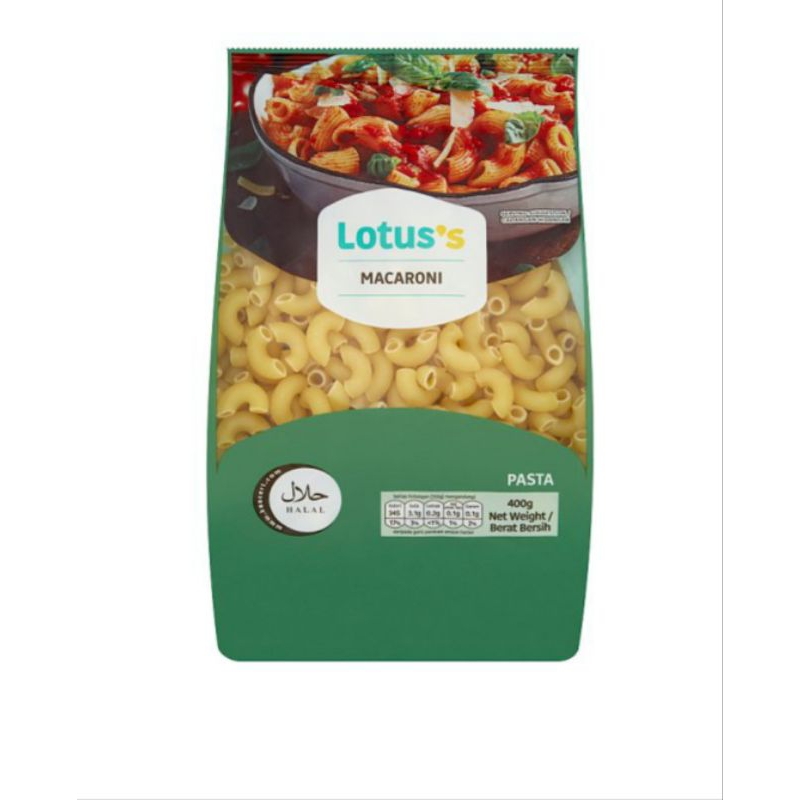 LOTUS Halal ☑️ Macaroni 400g | Shopee Malaysia