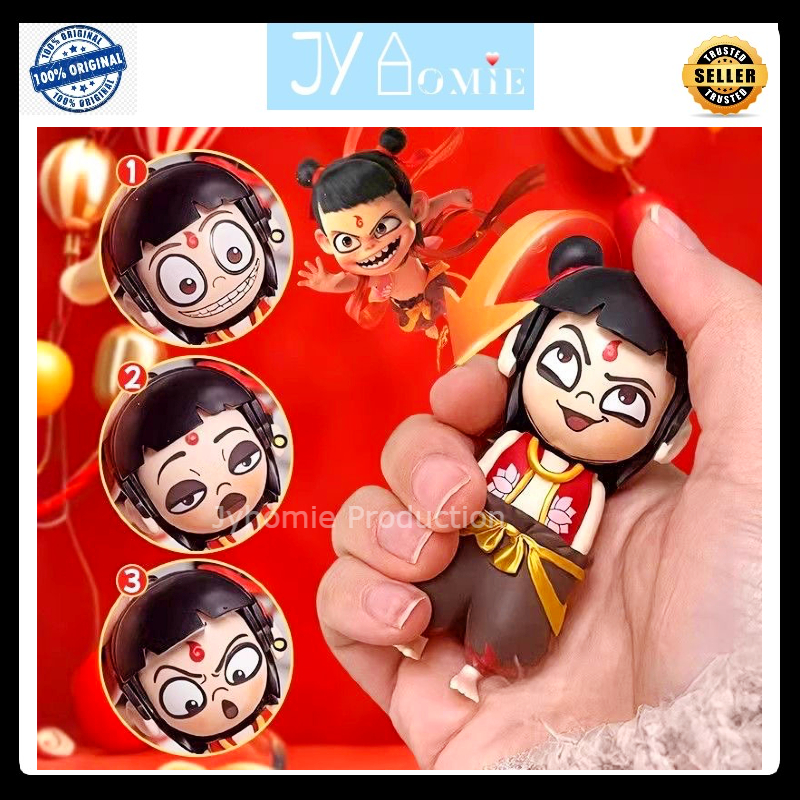 Nezha 哪吒 Toy Ne Zha Keychain Toy Kid Toy Change Face Toy Nazha Sensory ...