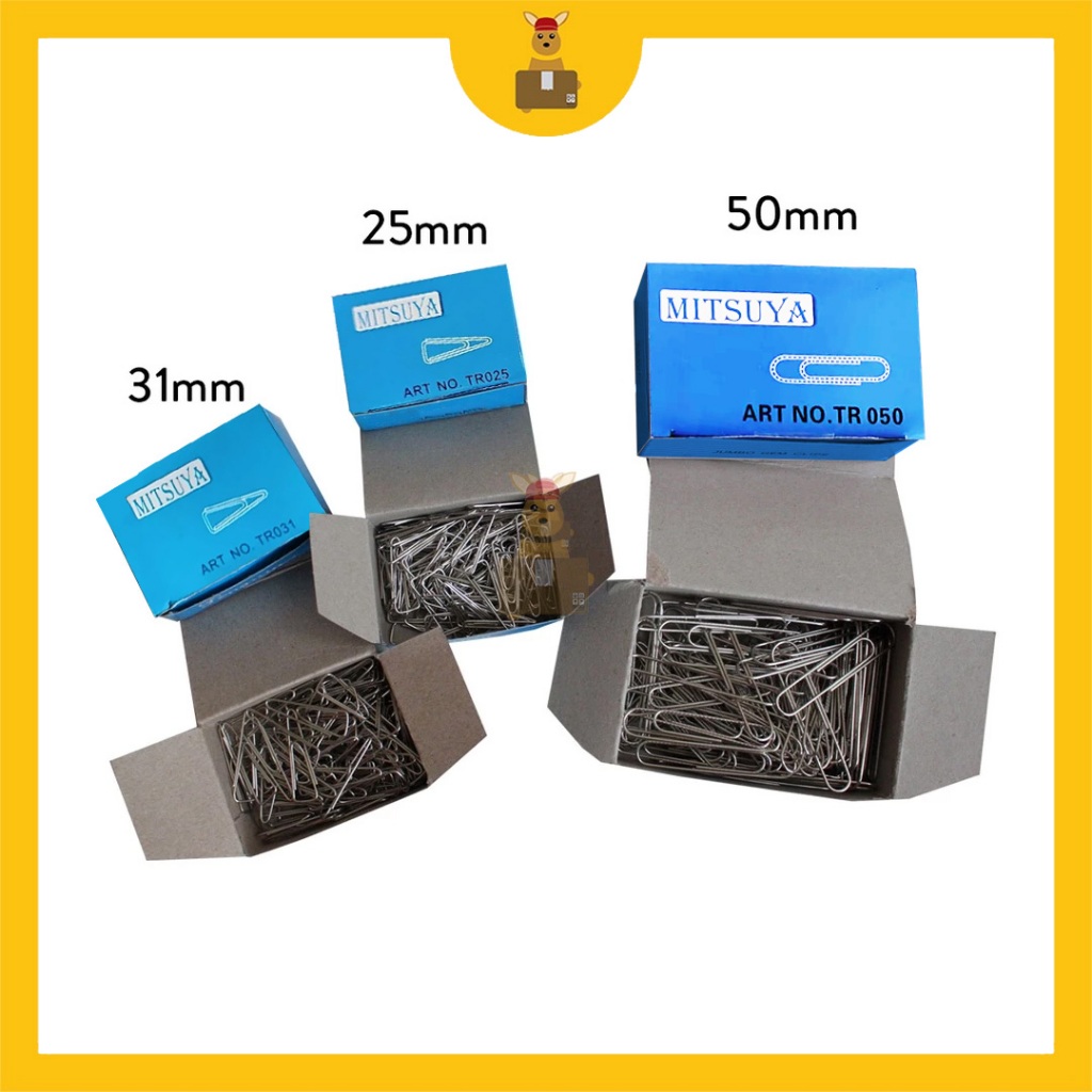Triangle Paper Clip Jumbo Gem Clips Klip Kertas Tiga Segi (25mm / 31mm ...