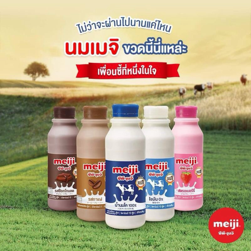MEIJI MILK 450ml THAILAND ( HARGA SEKALI WRAP BUBBLE ) | Shopee Malaysia