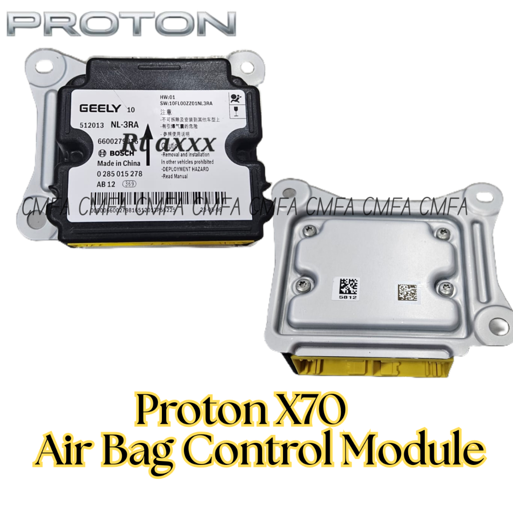 Proton X70 Air Bag Control Module Airbag Control ECU Modul Kawalan Beg ...