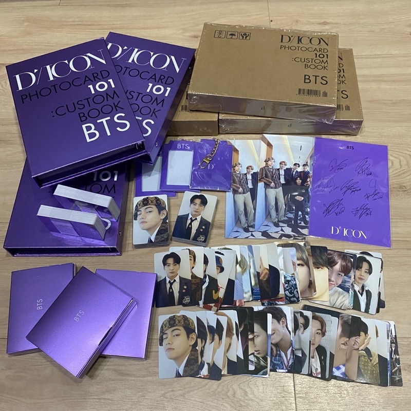 [OFFICIAL] BTS Dicon BTS Photocard 101: Custom Book Behind BTS since ...