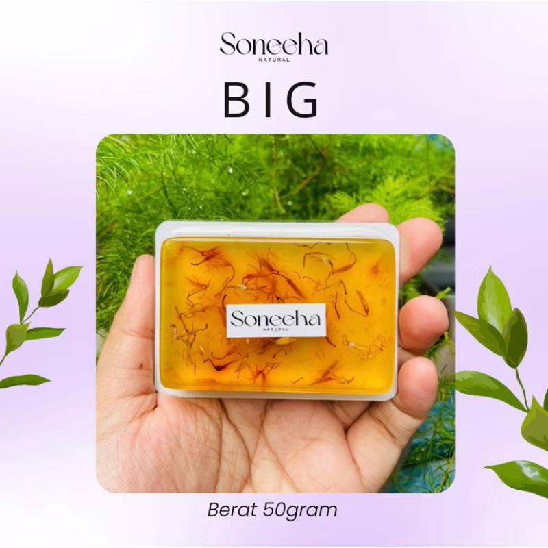 100% NATURAL SABUN GLOWING (Madu + Saffron + Minyak Zaitun ...