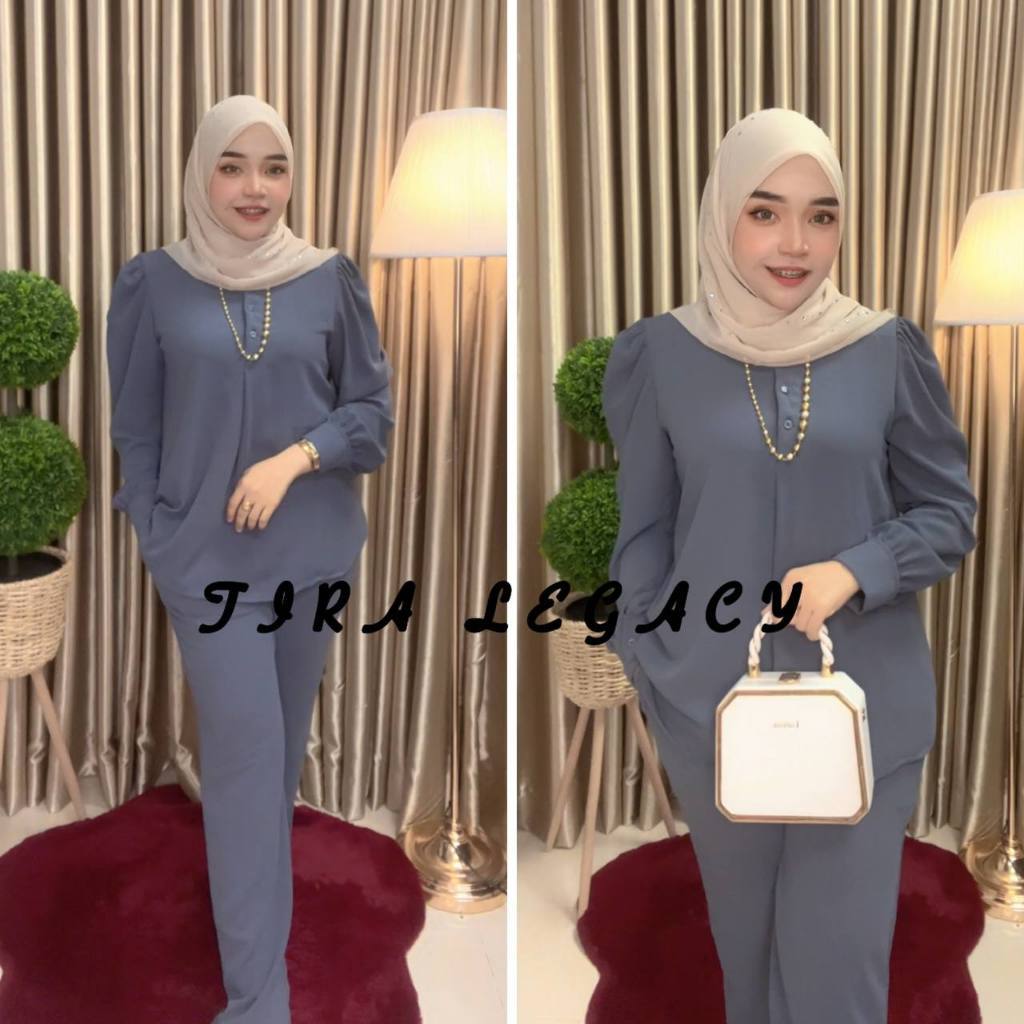YUNA PUFF SUIT BY Tira Legacy | Shopee Malaysia