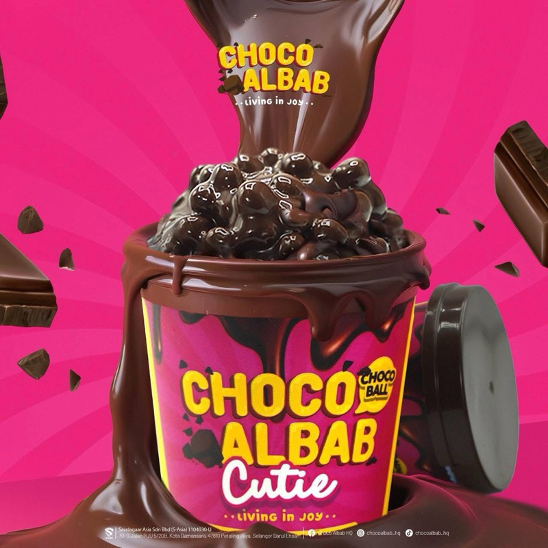 [READY STOCK] CUTIE TUB MINI CHOCO DORAYAKI CHOCO ALBAB CHOCO JAR ...