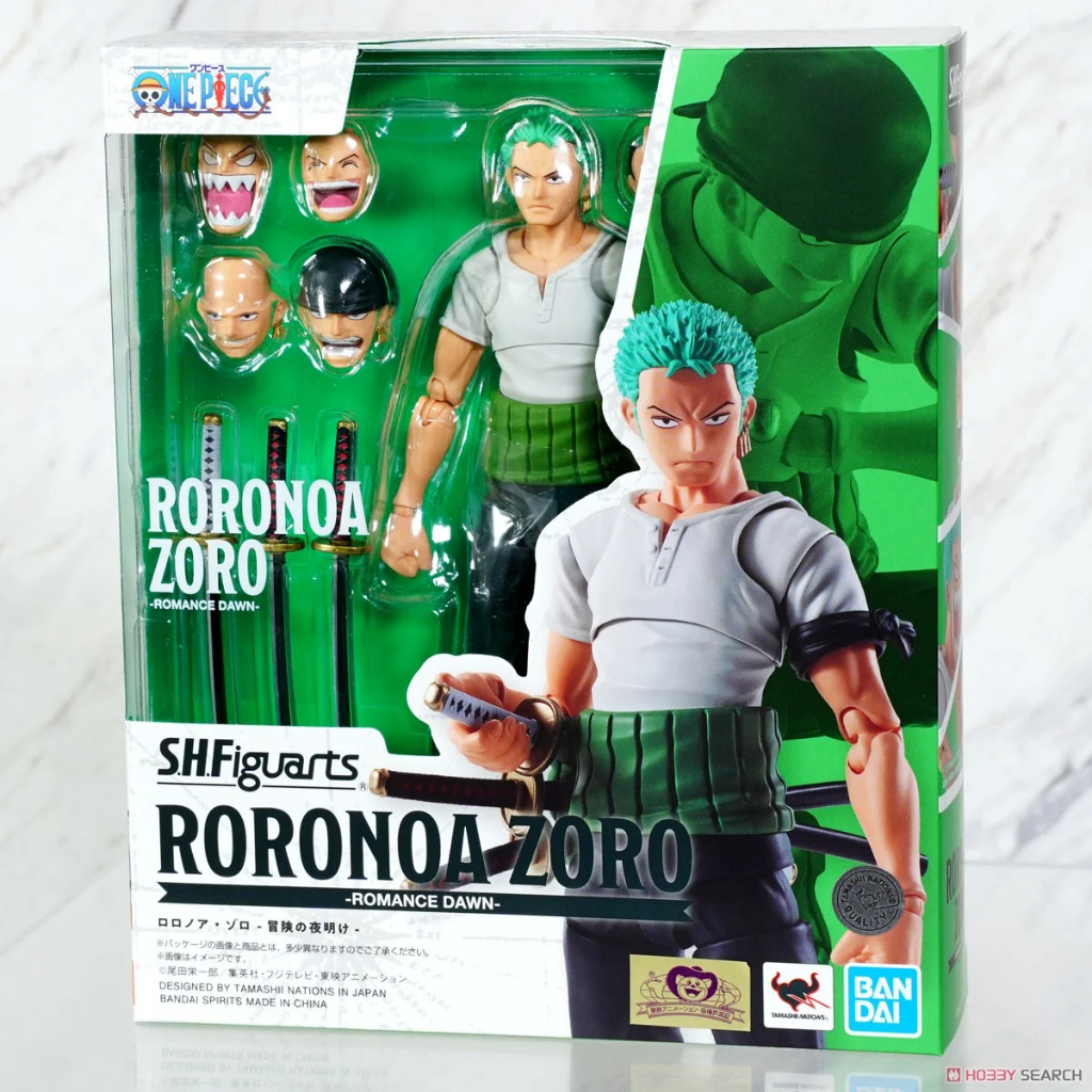 [READY STOCK] BANDAI S.H.Figuarts SHF One Piece Roronoa Zoro Romance ...