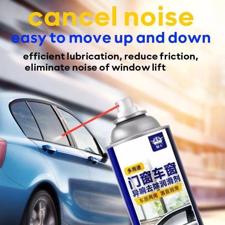 260ML Car Power Window Lubricant Silicone Spray Rubber Anti Aging Rust ...