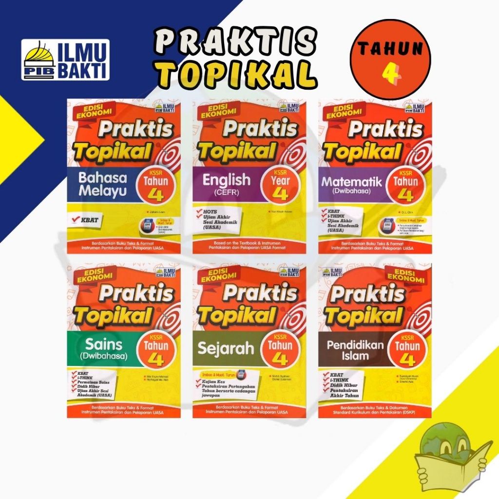Buku Latihan Praktis Topikal Tahun 4 KSSM 2025 - BM/Eng/Islam/Mate ...