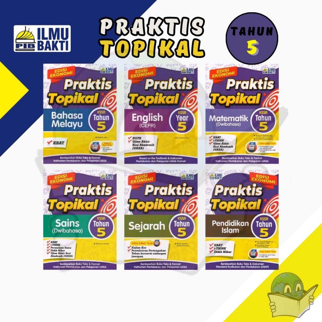 Buku Latihan Praktis Topikal Tahun 5 KSSM 2025 - BM/Eng/Islam/Mate ...