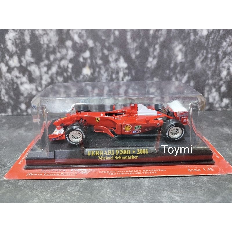 Official 1/43 F1 Ferrari F2001 2001 Michael Schumacher World Champion Formula One | Shopee Malaysia