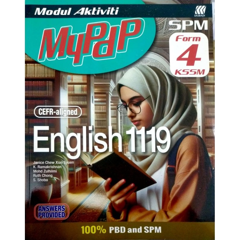 Modul Aktiviti MyPDP English Tingkatan 4 🌹 Sasbadi | Shopee Malaysia